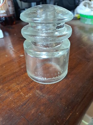 Hemingray 17 11-59 clear glass insulator | eBay