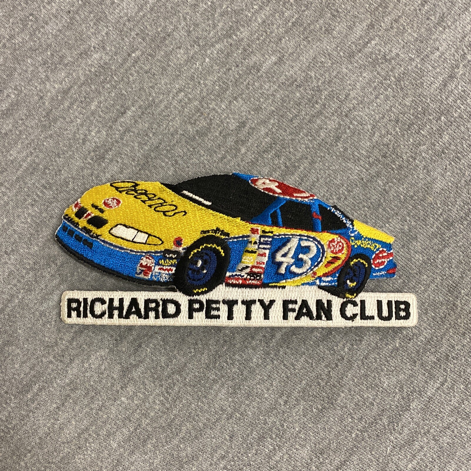 Cheerios #43 Richard Petty Fan Club NASCAR Patch 2"x5" | eBay