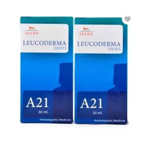 Allen A21 Homeopathy Leucoderma Drops (30ml, Pack of 2) Pigmentation ...