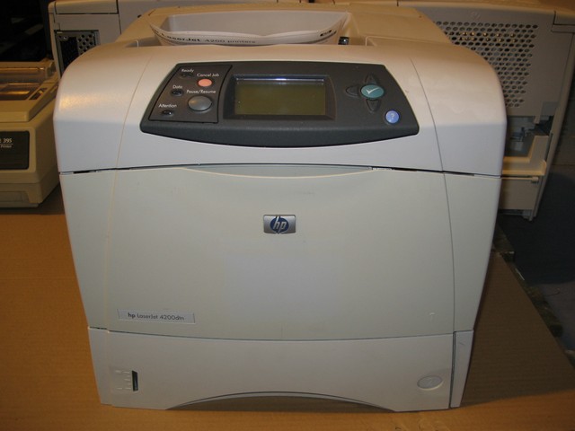 HP LaserJet 4300N 4300 Parallel Network Ready A4 Mono Laser Printer for ...