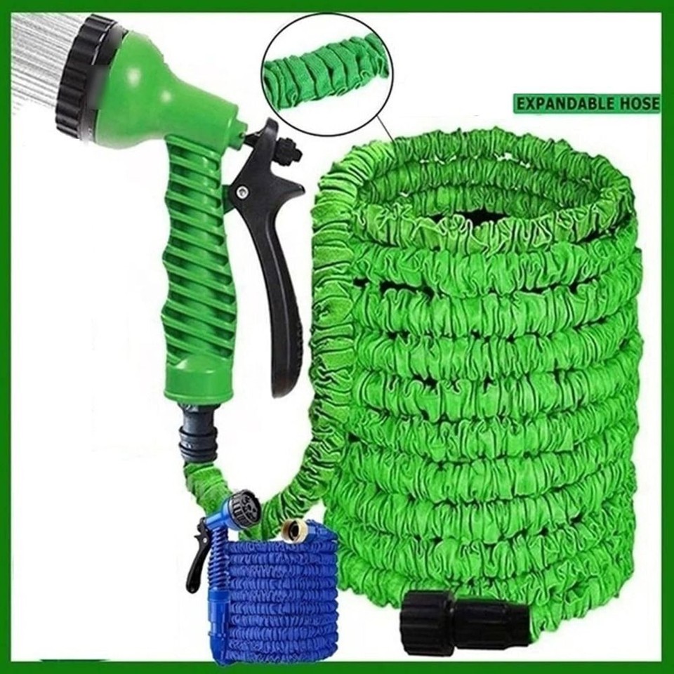 25/50/75/100/125/200FT Garden Hose Expandable Magic Water Pipes Home ...