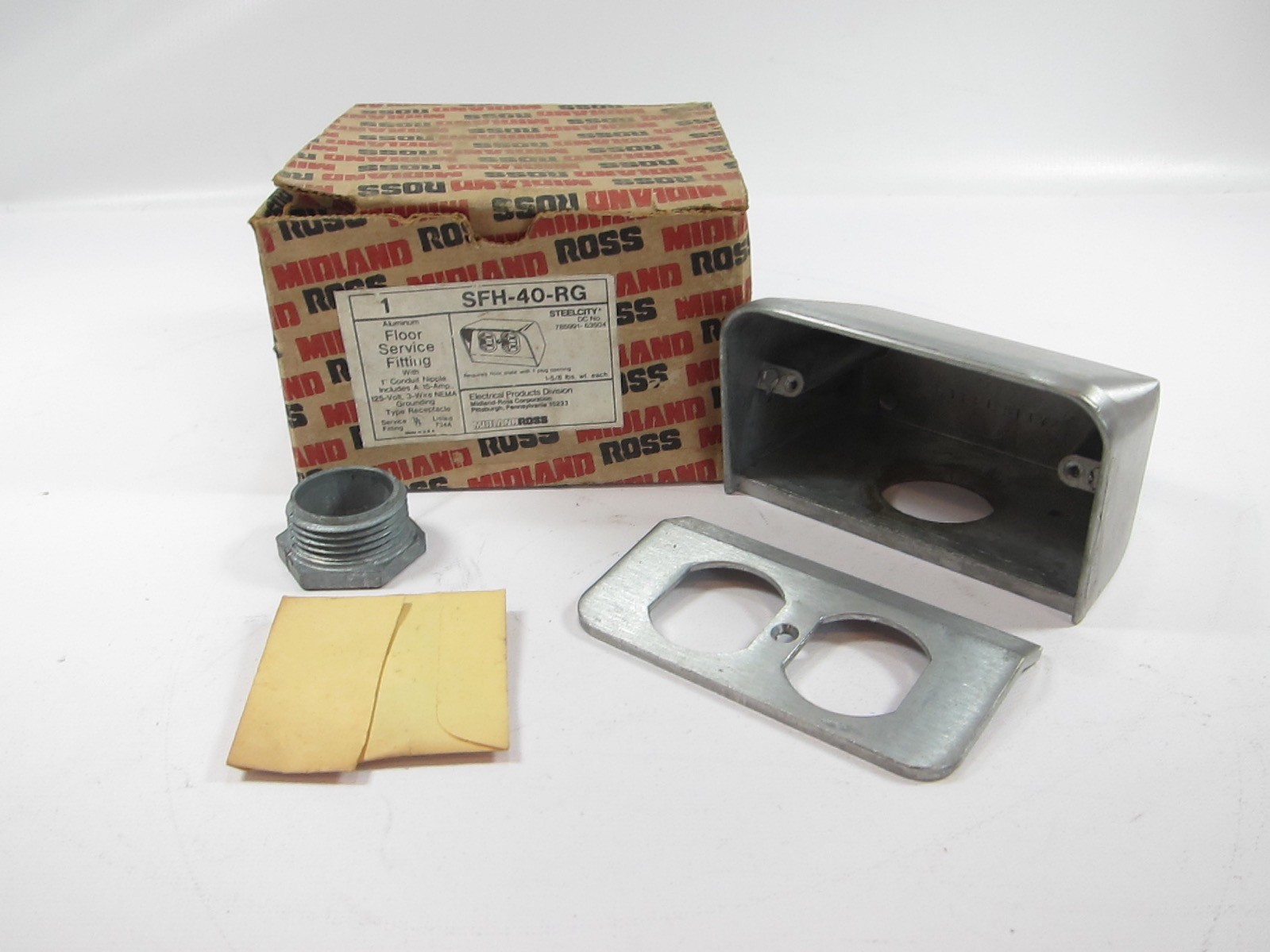 New Midland Ross SFH-40-RG Floor Box | eBay