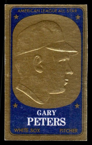 1965 TOPPS GARY PETERS 18 NRMT EMBOSSED BASEBALL CHICAGO WHITE SOX | eBay