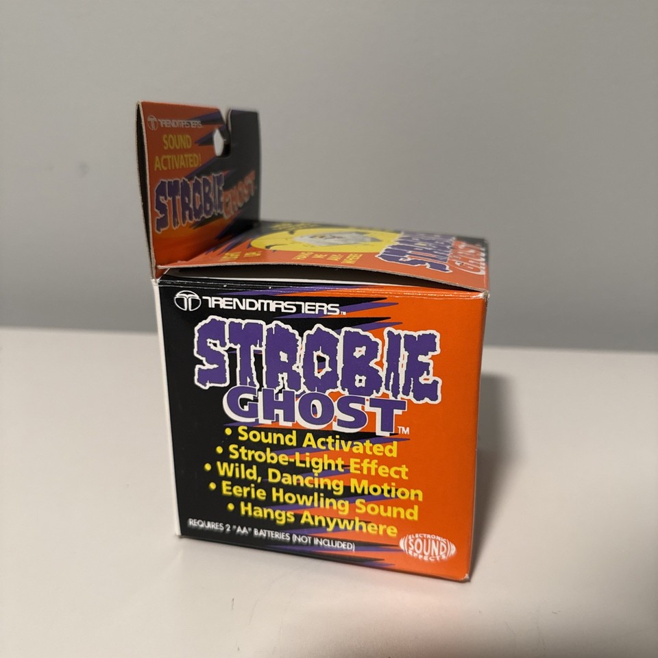 Vtg Halloween Trendmasters Strobie Ghost In Original Box | eBay