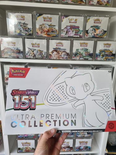 Pokemon 151 UPC Ultra Premium Collection Box Factory Sealed - MEW ...