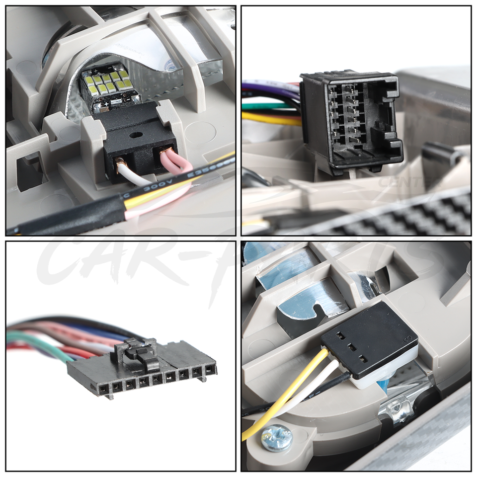 Front LED Overhead Console Carbon For Dodge Ram 1500 2500 3500 1998 ...