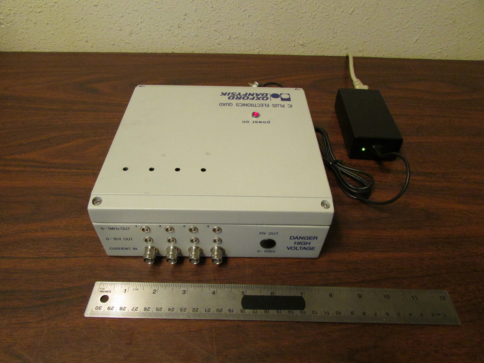 Danfysik IC Plus Electronics Quad 4 Channels RS-232 Laboratory High ...