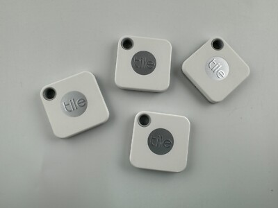 [4-PACK] TILE MATE BLUETOOTH TRACKER KEYS FINDER & ITEM LOCATOR [RE ...