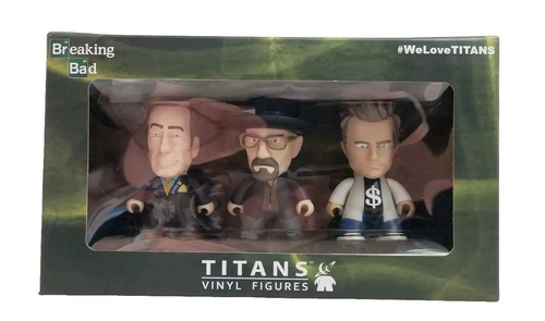Breaking Bad Titans Vinyl Figures 3 Pack Jesse Walter Saul ...
