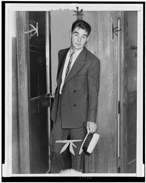 Owney Madden leaving the District Attorney's office,New York City,1934 ...