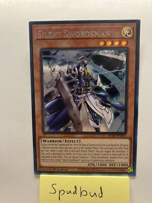 x3 Silent Swordsman Secret Rare 3x RA02-EN011 (NM 1st Ed) | eBay