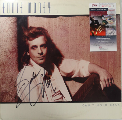 SIGNED EDDIE MONEY AUTOGRAPHED 12" LP RECORD CERTIFIED AUTHENTIC JSA ...