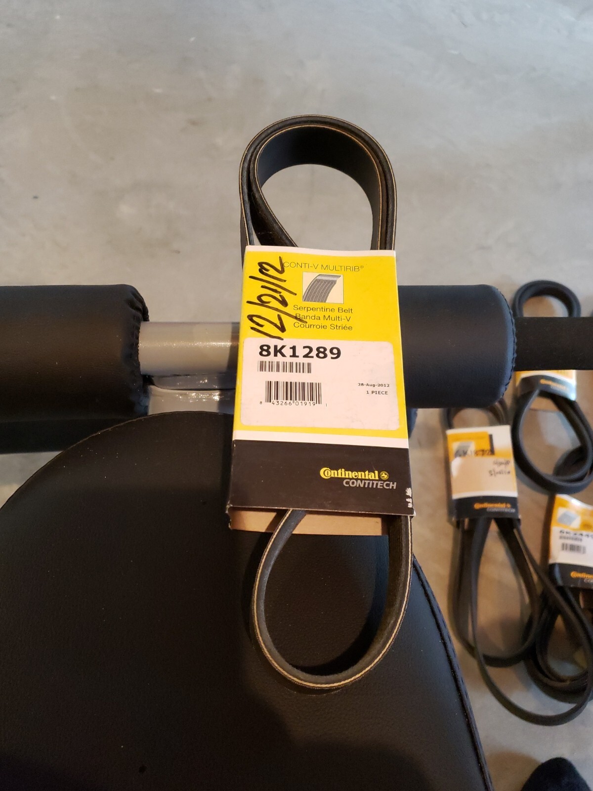 ContiTech Serpentine Belt Supercharger 8K1289 1139970192 MERCEDES MB ...