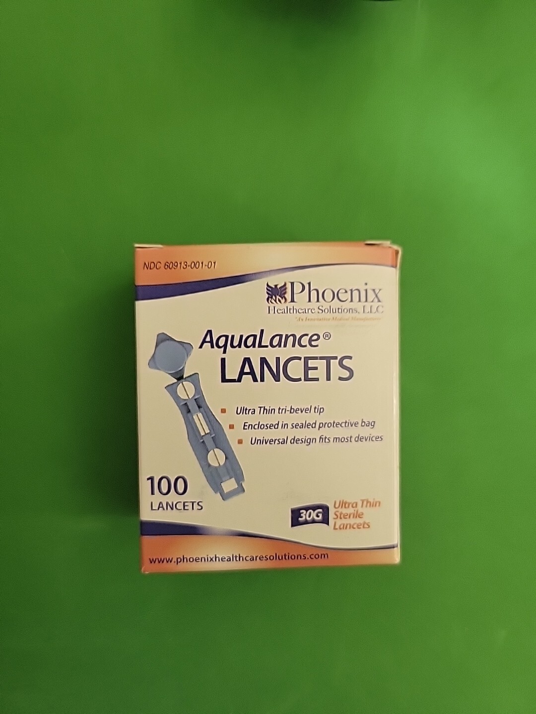 Aqualance Lancets - 1 Box Of 100 30G | eBay