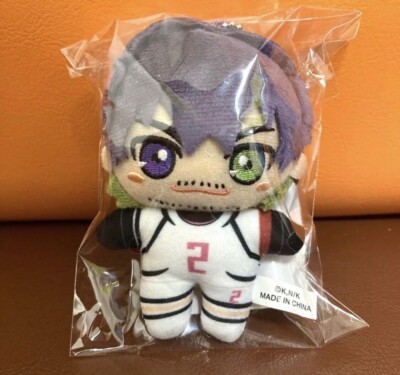Blue Lock Exhibition 2023 Oliver Aiku Chain Mascot Plush Doll Toy 100mm ...