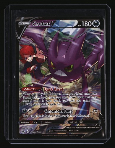 Pokemon CROBAT V TG20/TG30 Trainer Gallery (Lost Origin) NM/Mint | eBay