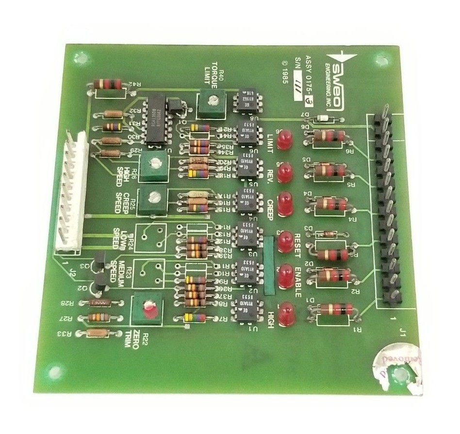SWEO ENGINEERING INC. 0175-3 CONTROL BOARD 0177-2 REV. B | eBay