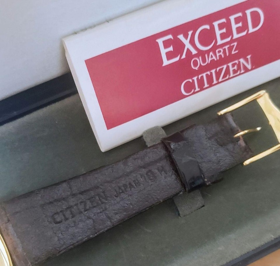 Price reduced unused CITIZEN EXCEED Vintage with bonus item | eBay ...