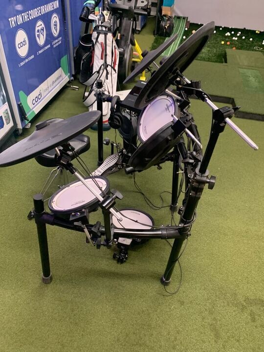 Roland TD-27KSC V-Drums Electronic Drum Set -Digital Snare, TD-27 Sound ...