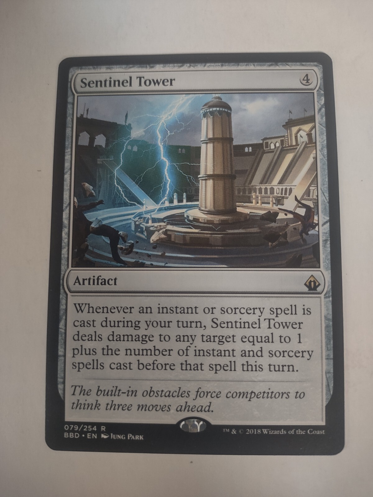 MTG Sentinel Tower Battlebond 079/254 Regular Rare NM | eBay