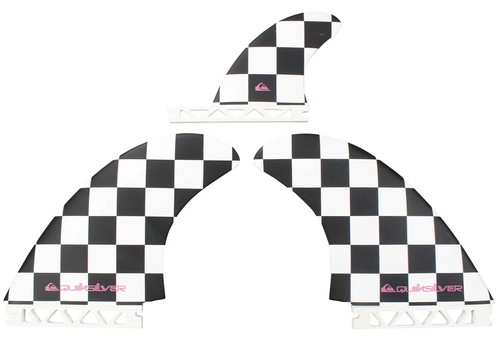 Quiksilver Twin Fin Set Surfboard Fins Chess Color Lightweight ...