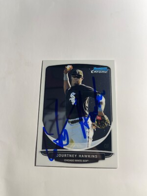 Chicago White Sox COURTNEY HAWKINS Signed Card | eBay