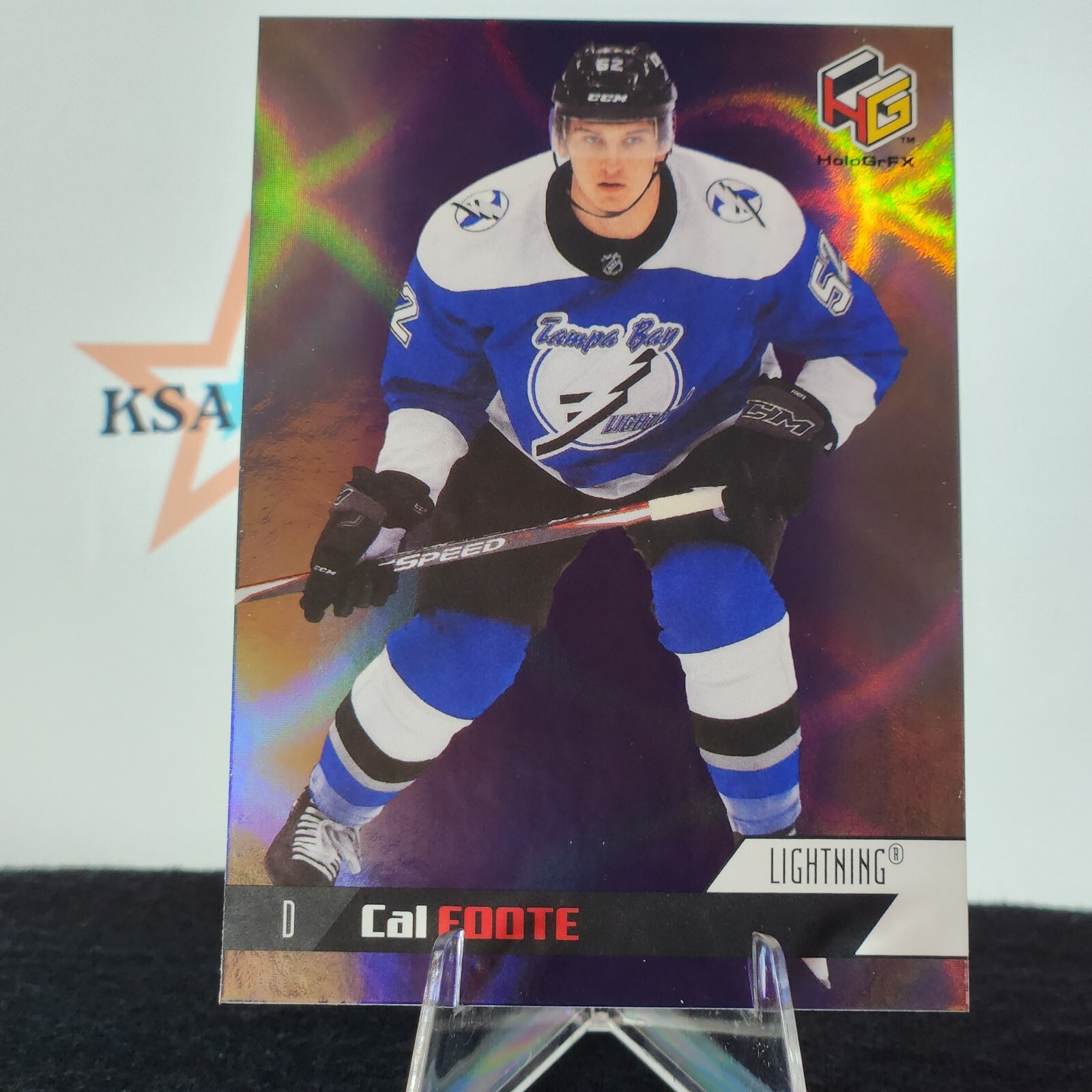 2020-21 Upper Deck Extended Series - HoloGrFX Rookies #HG-19 Cal Foote ...