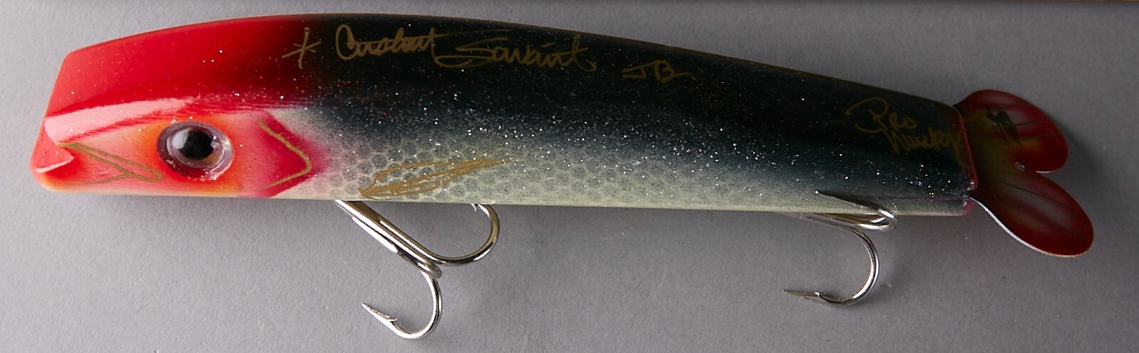 VINTAGE LOON COUNTRY LURES CUSTOM SAVANT PRO MUSKY 8" JERK BAIT LURE ...