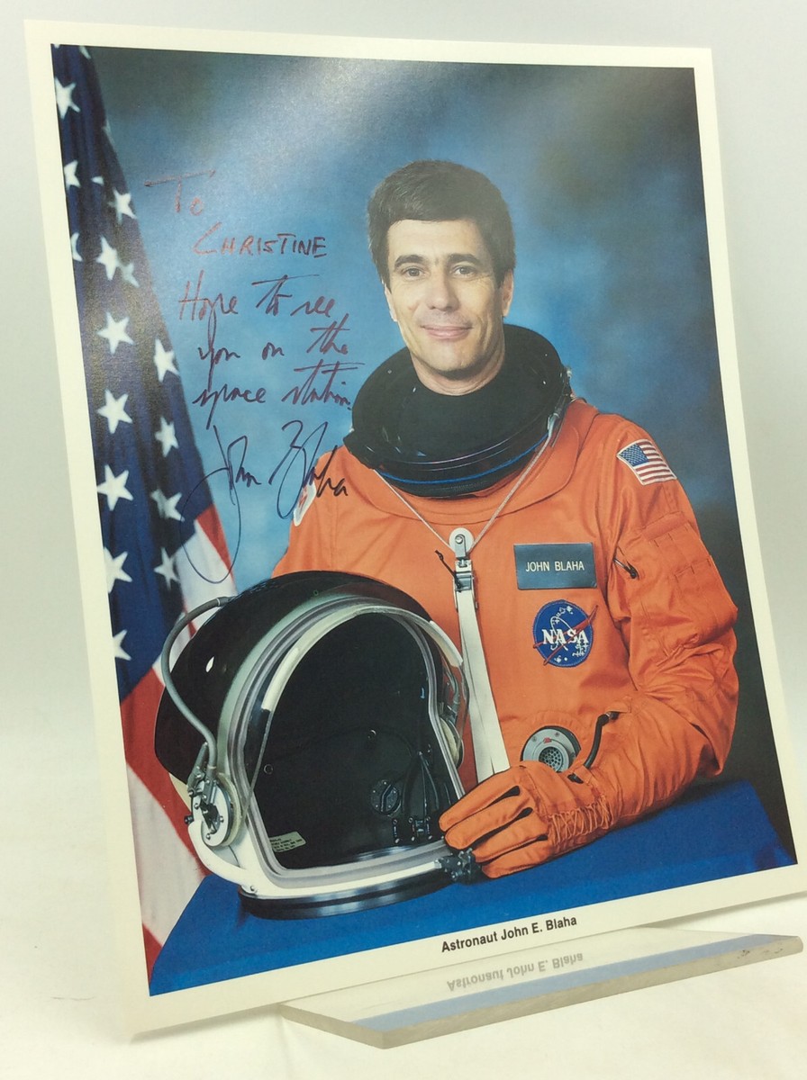 John Blaha Astronaut In Space