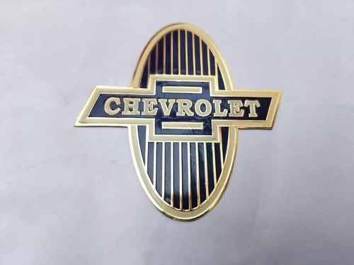 Vintage 1930s Chevrolet Emblem Chevy Logo Radiator Grille Shield Badge ...