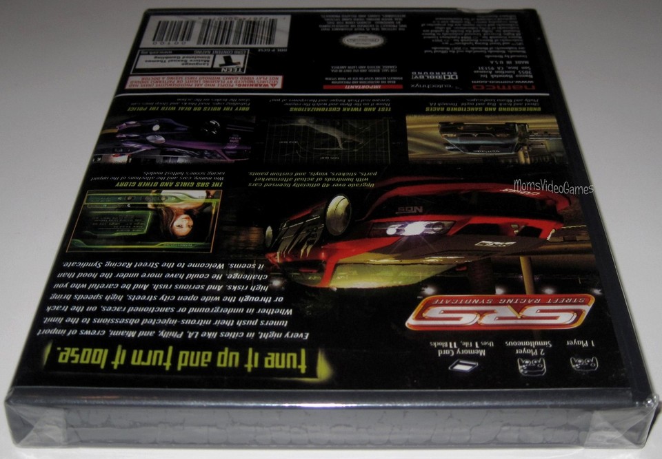 SRS: Street Racing Syndicate (Nintendo, GameCube)..Brand NEW ...