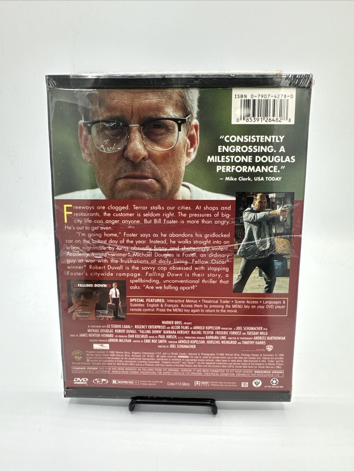Falling Down (DVD, 1993) Michael Douglas / Original Release Brand New ...
