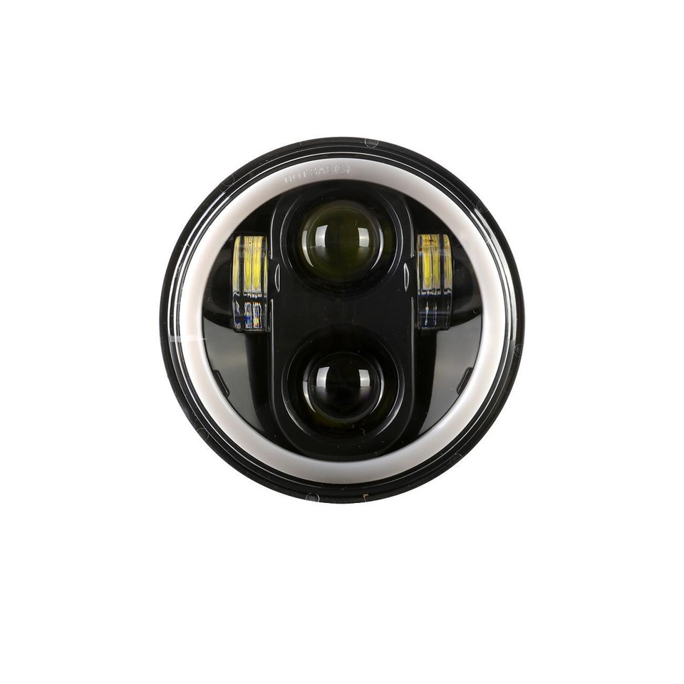 4x 5.75" 5-3/4" RGB LED Headlights Hi/Lo For Toyota Corona Celica ...