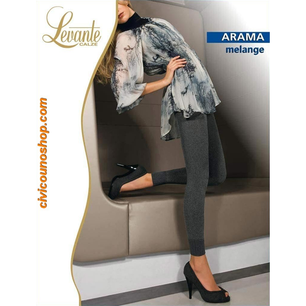 Levante Tights Woman - Arama Melange Pantyhose 80 DEN Footless ...
