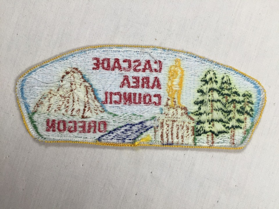 Cascade Area Council pre fdl cb BSA CSP Patch | eBay
