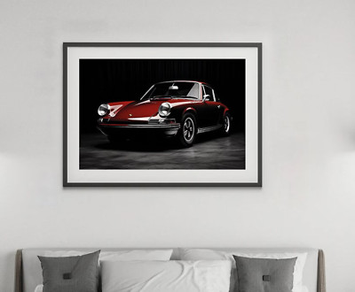 Porsche 911 RWB Posters Cars Wall Art Racing Home , Poster Decor | eBay