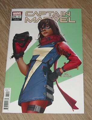 CAPTAIN MARVEL # 31 MARVEL COMICS October 2021 COVER B VARIANT INHYUK ...