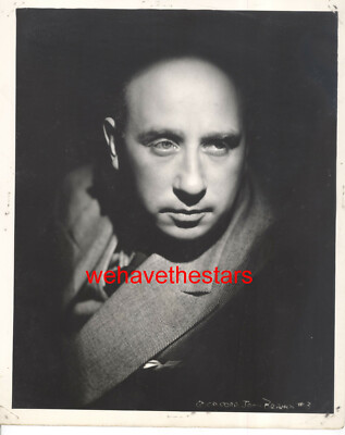 VINTAGE John Brahm GERMAN MOVIE DIRECTOR '39 Publicity Portrait by ...