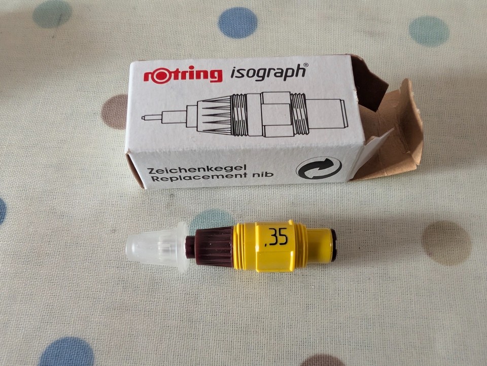 Rotring Isograph Technical Drawing Pen Nibs Brand New - Various Sizes ...
