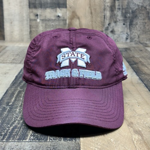 Mississippi State Bulldogs Track & Field Adidas Hat NCAA Embroidered ...