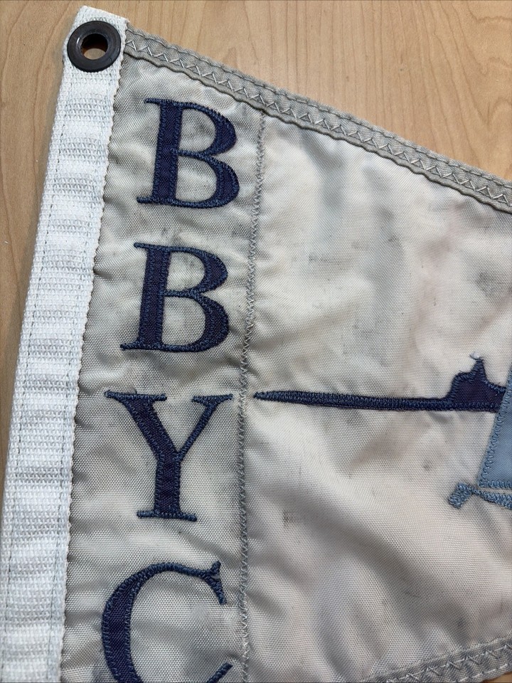 BBYC Yacht Club Burgee Flag Pennant Boat Ship Balboa Bay Ballena Beach ...