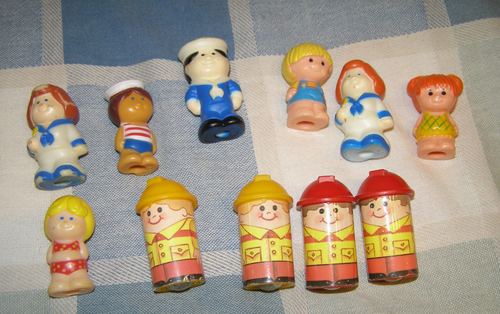 Lot of Tree Tots Tree House Weebles Little people toy play figures | eBay