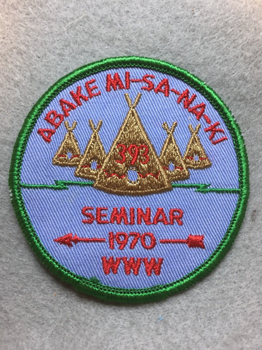 (91) Boy Scouts- Abake Mi-Sa-Na-Ki OA Seminar - 1970 - WWW | eBay