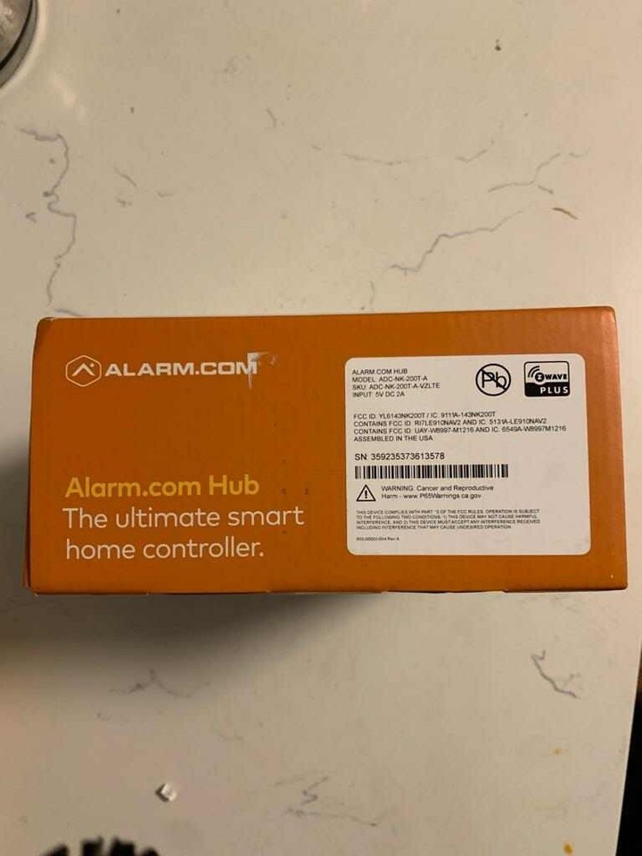 Alarm.com Hub Smart Home Controller New In BOX NIB Z wave compatible | eBay