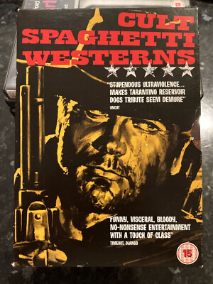 CULT SPAGHETTI WESTERNS Box Set DVDs DJANGO KEOMA BULLET FOR GENERAL ...