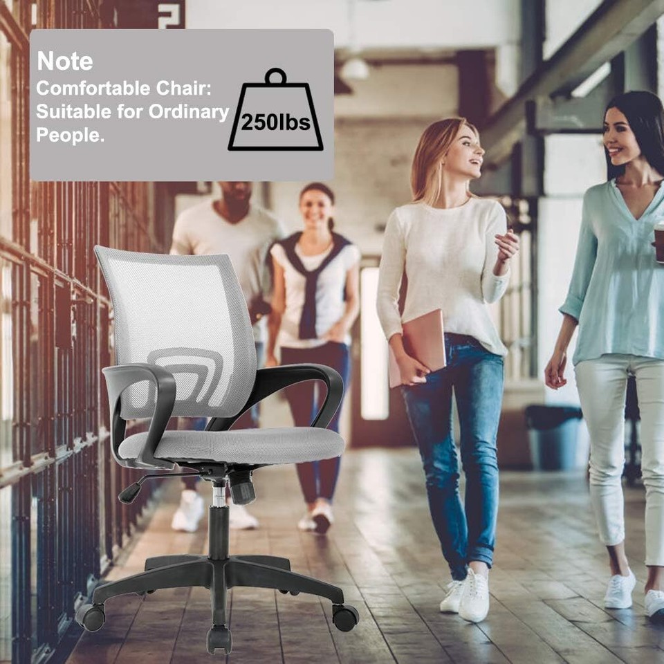 Office Computer Chair Ergonomic Cheap Desk Chair Adjustable Comfortable ...