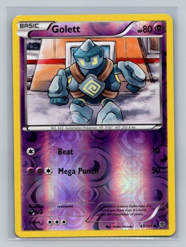 Golett Plasma Blast 45/101 Near Mint NM Reverse Holo | eBay