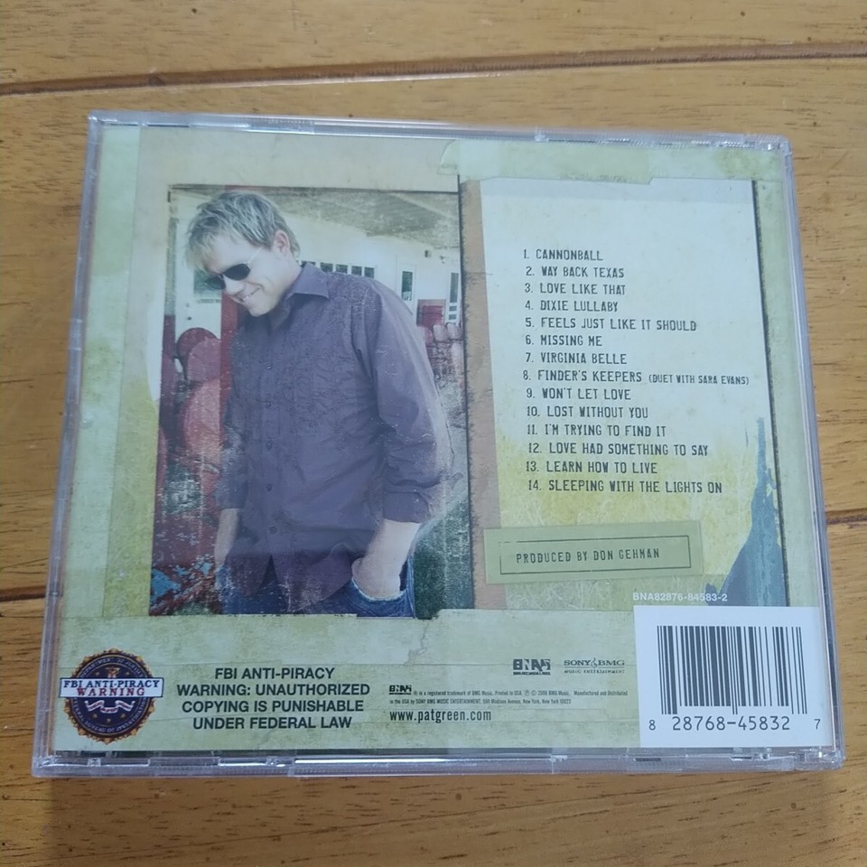 Cannonball Pat Green CD | eBay