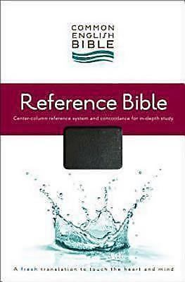 CEB Common English Reference Bible, Bonded Leather Black by Common ...