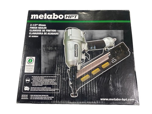 Metabo HPT Finish Nailer, 15 Gauge, Pro Preferred 65MA4 New | eBay